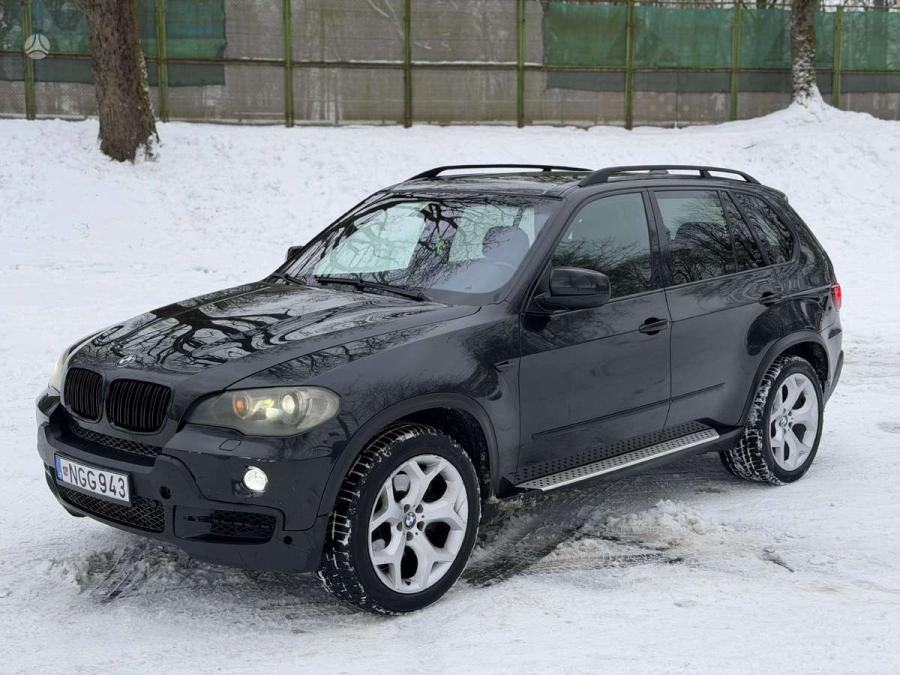 Melns BMW X5 2008 Šauļi, ar dzinēja tilpumu 2.99 L un nobraukumu 391 tūkst. km par 6350 €, foto 5 vietnē AUTOMOTO.COM.LV