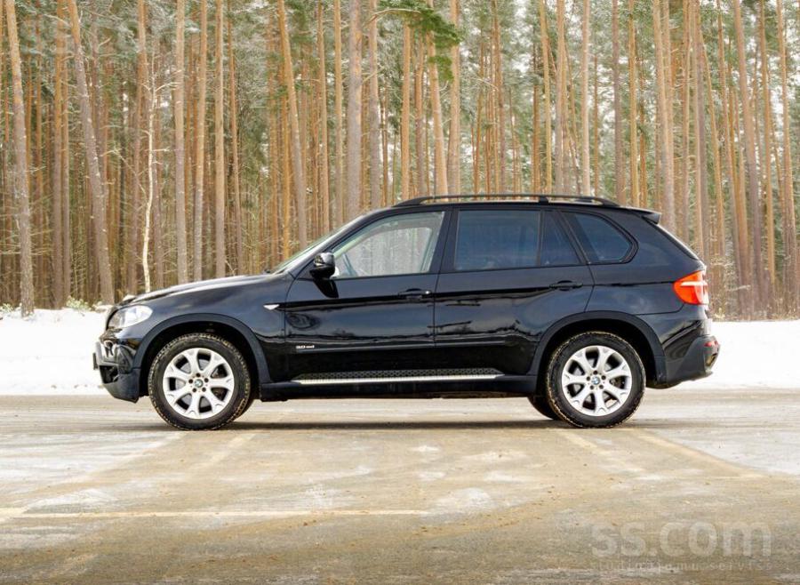 Melns BMW X5 2008 Rīga, ar dzinēja tilpumu 3.00 L un nobraukumu 274 tūkst. km par 8490 €, foto 9 vietnē AUTOMOTO.COM.LV