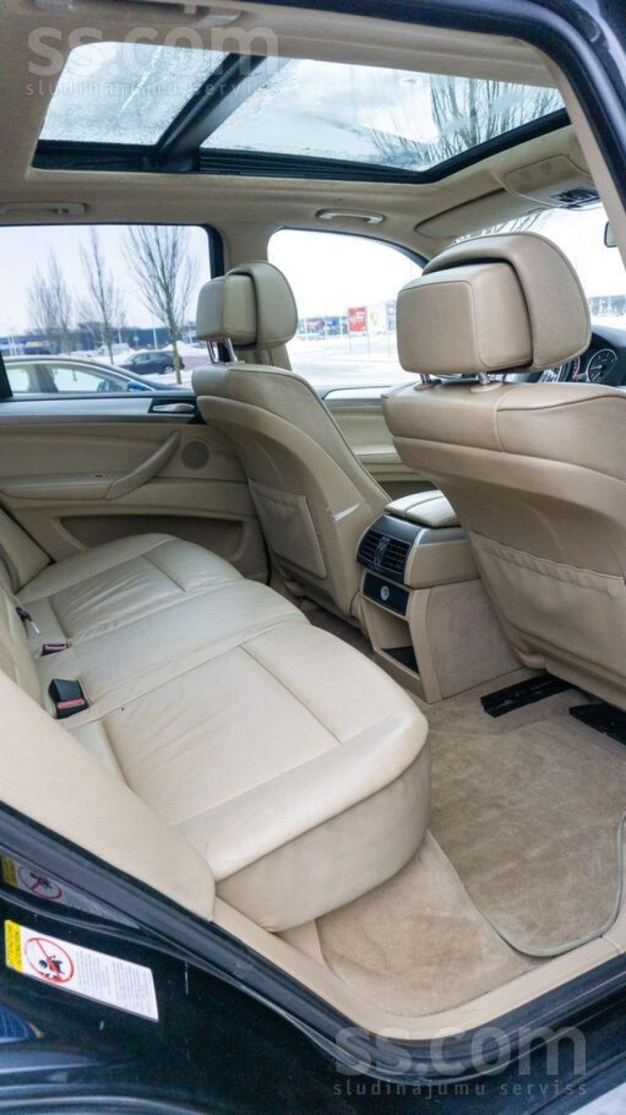 Melns BMW X5 2008 Rīga, ar dzinēja tilpumu 3.00 L un nobraukumu 274 tūkst. km par 8490 €, foto 28 vietnē AUTOMOTO.COM.LV