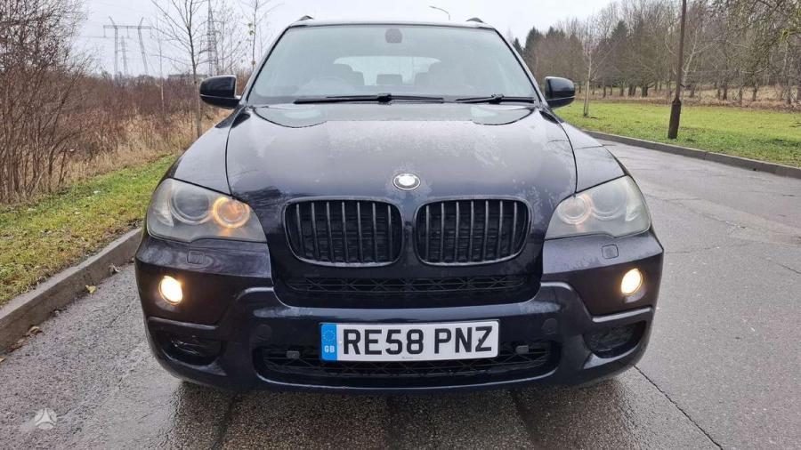 Melns BMW X5 2008 Šauļi, ar dzinēja tilpumu 2.99 L un nobraukumu 188 tūkst. km par 4199 €, foto 2 vietnē AUTOMOTO.COM.LV