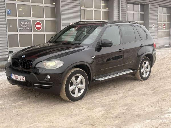Melns BMW X5 2008 Kauņa, ar dzinēja tilpumu 2.99 L un nobraukumu 384 tūkst. km par 6490 €, foto 3 vietnē AUTOMOTO.COM.LV