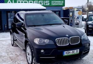 Melns BMW X5 2008 Kretinga, ar dzinēja tilpumu 3.00 L un nobraukumu 248 tūkst. km par 8999 €, foto  vietnē AUTOMOTO.COM.LV