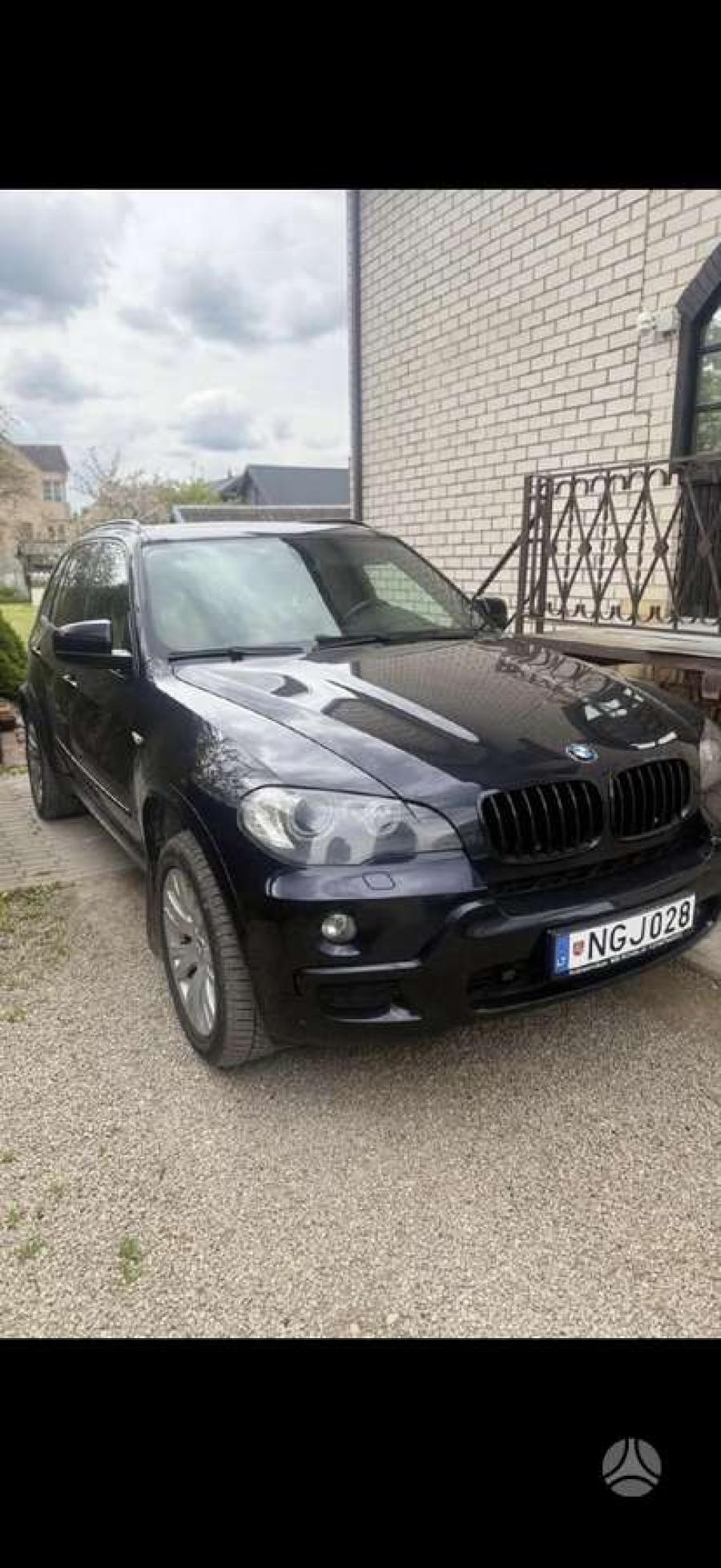 Melns BMW X5 2008 Šauļi, ar dzinēja tilpumu 0.00 L un nobraukumu 316 tūkst. km par 7300 €, foto 3 vietnē AUTOMOTO.COM.LV