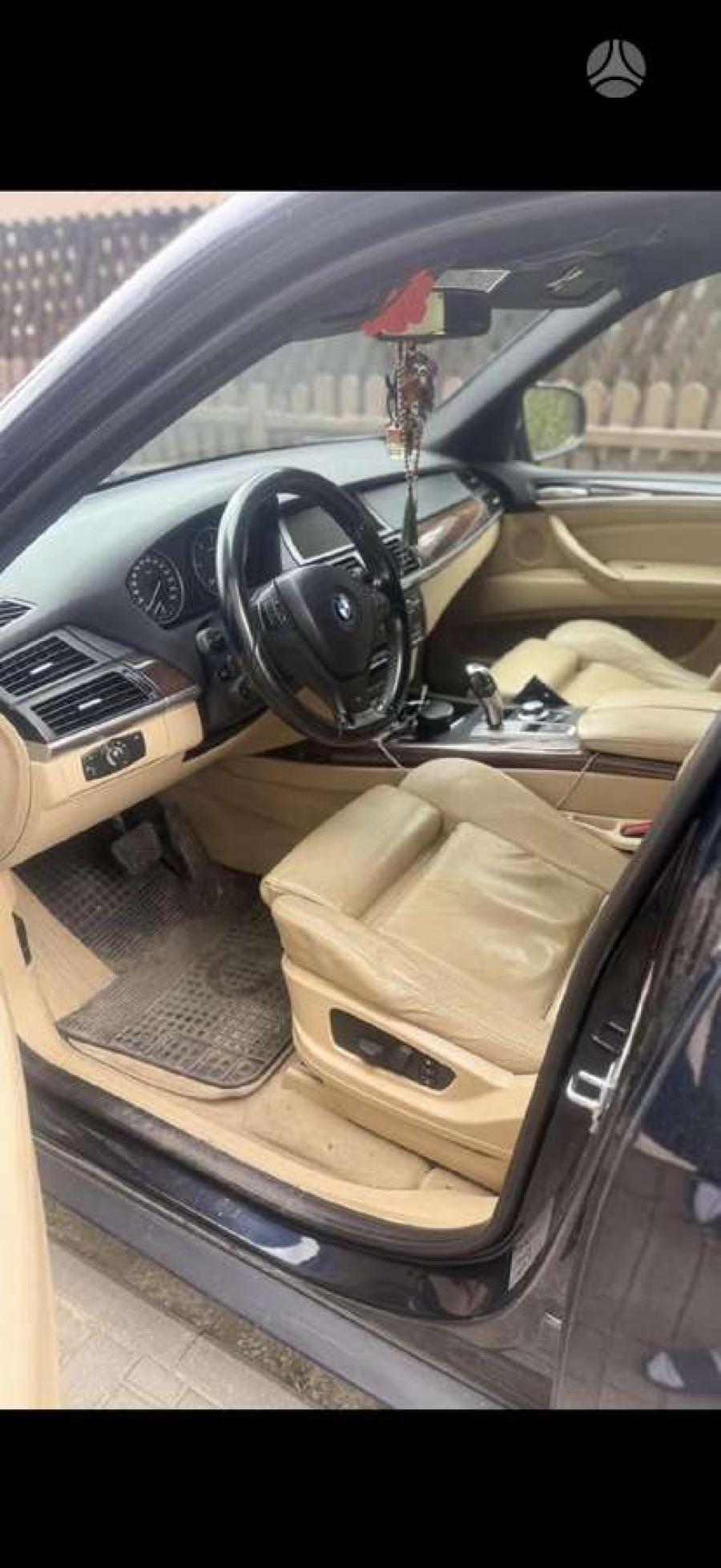 Melns BMW X5 2008 Šauļi, ar dzinēja tilpumu 0.00 L un nobraukumu 316 tūkst. km par 7300 €, foto 6 vietnē AUTOMOTO.COM.LV