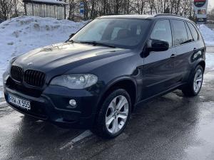 Black BMW X5 2008 in Kaunas, with an engine capacity of 2.99 L and mileage of 318 thousand km for 7950 €, photo  on AUTOMOTO.COM.LV