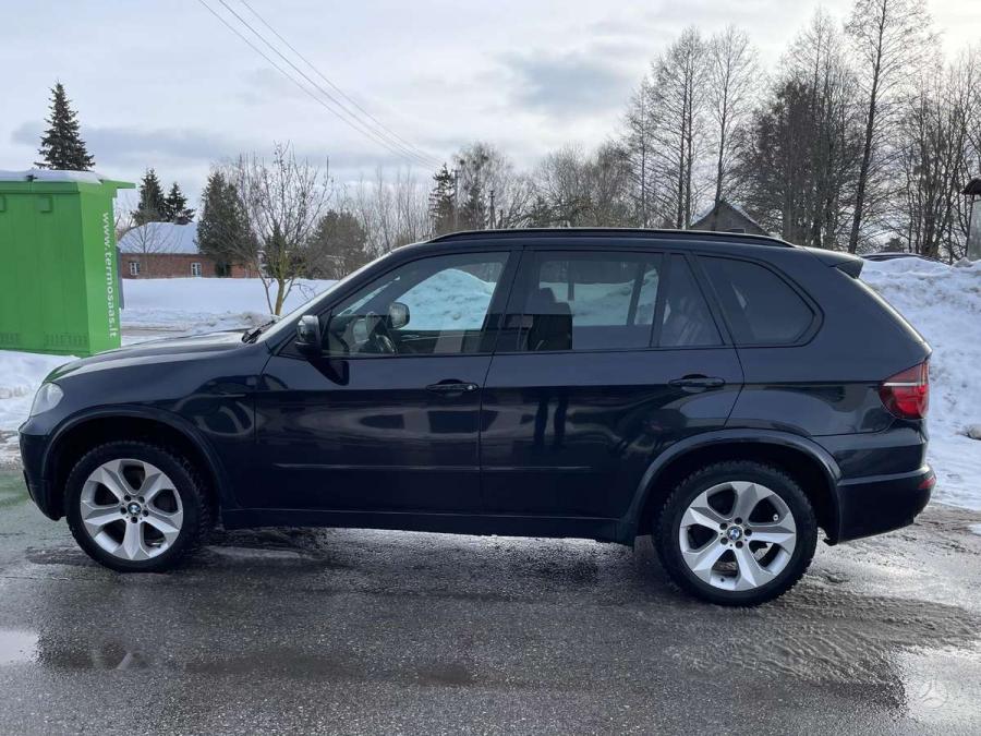 Melns BMW X5 2008 Kauņa, ar dzinēja tilpumu 2.99 L un nobraukumu 318 tūkst. km par 7950 €, foto 9 vietnē AUTOMOTO.COM.LV