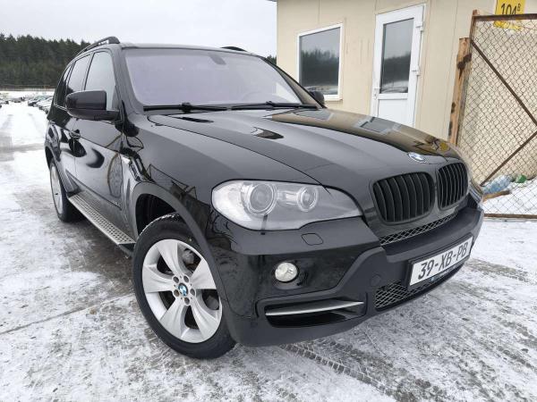 Melns BMW X5 2008 Viļņa, ar dzinēja tilpumu 2.99 L un nobraukumu 254 tūkst. km par 8950 €, foto 3 vietnē AUTOMOTO.COM.LV