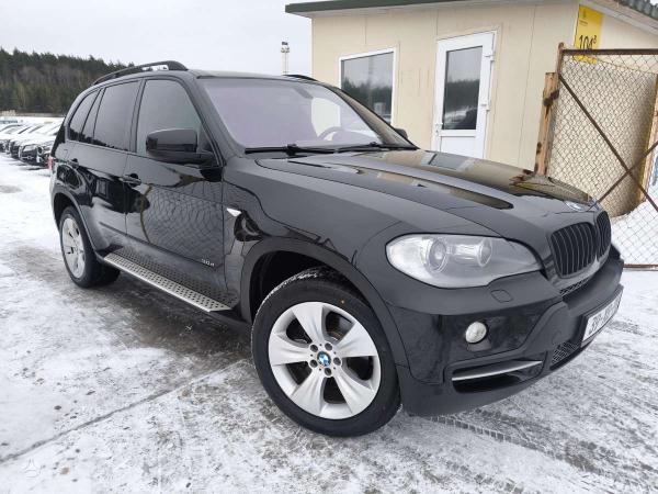 Melns BMW X5 2008 Viļņa, ar dzinēja tilpumu 2.99 L un nobraukumu 254 tūkst. km par 8950 €, foto 4 vietnē AUTOMOTO.COM.LV
