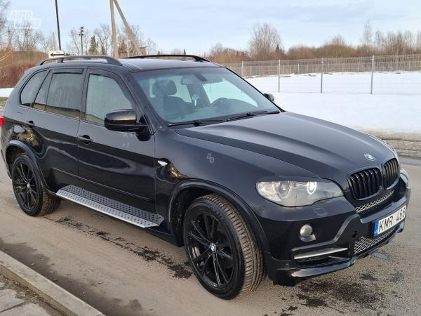Black BMW X5 2008 in Siauliai, with an engine capacity of 3.00 L and mileage of 519 thousand km for 7400 €, photo 3 on AUTOMOTO.COM.LV