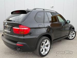 Black BMW X5 2008 in Tartu, with an engine capacity of 3.00 L and mileage of 262 thousand km for 9499 €, photo 5 on AUTOMOTO.COM.LV