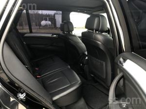 Black BMW X5 2008 in Cesis, with an engine capacity of 3.00 L and mileage of 0 thousand km for 9500 €, photo 5 on AUTOMOTO.COM.LV