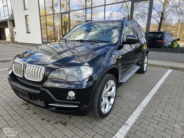 Black BMW X5 2008 in Kaunas, with an engine capacity of 3.00 L and mileage of 290 thousand km for 7900 €, photo 6 on AUTOMOTO.COM.LV
