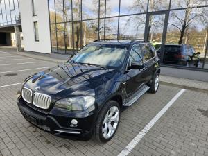 Black BMW X5 2008 in Kaunas, with an engine capacity of 3.00 L and mileage of 290 thousand km for 7900 €, photo 9 on AUTOMOTO.COM.LV