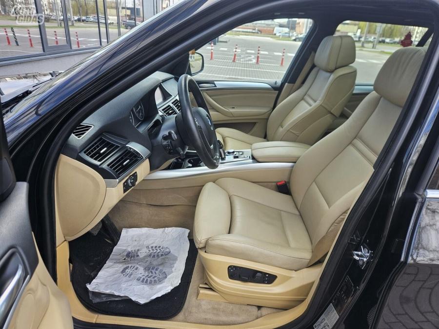 Black BMW X5 2008 in Kaunas, with an engine capacity of 3.00 L and mileage of 290 thousand km for 7900 €, photo 23 on AUTOMOTO.COM.LV