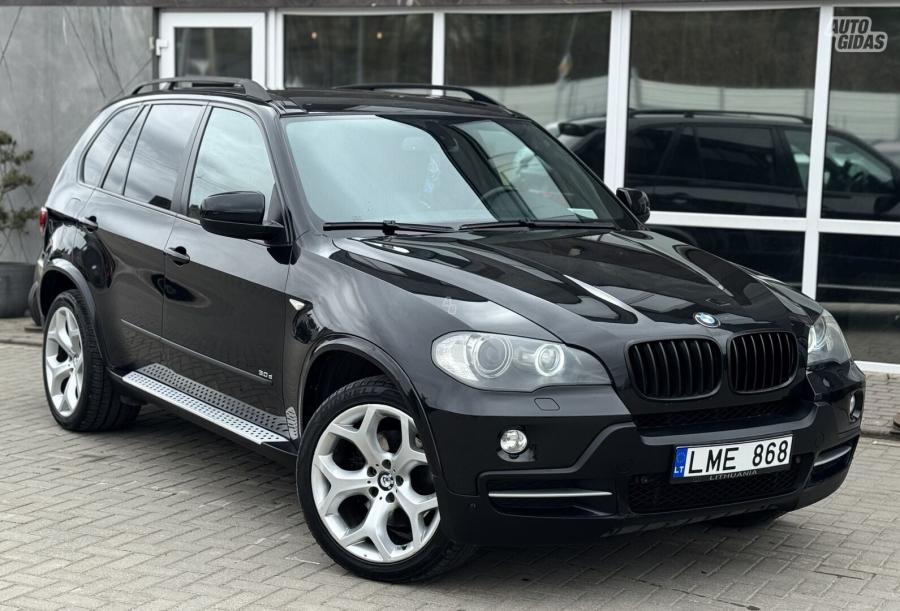 Melns BMW X5 2008 Radviliškis, ar dzinēja tilpumu 3.00 L un nobraukumu 384 tūkst. km par 9250 €, foto 3 vietnē AUTOMOTO.COM.LV