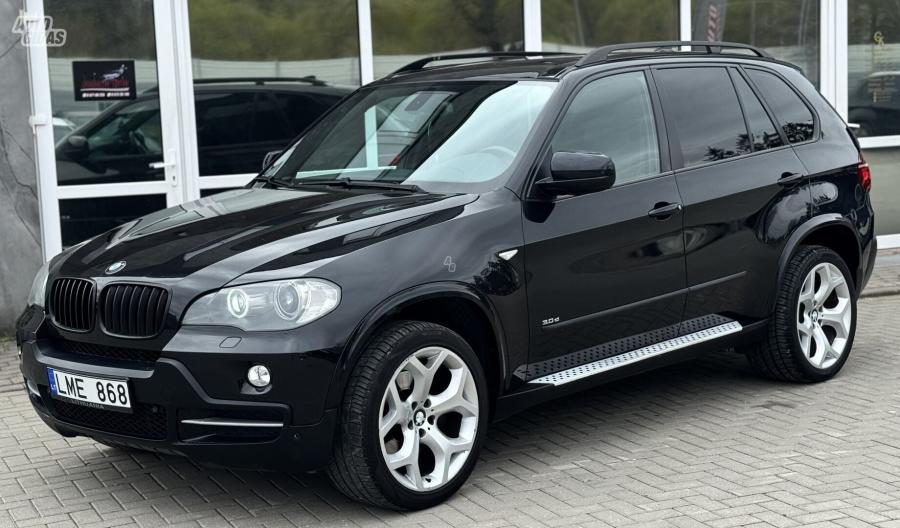 Melns BMW X5 2008 Radviliškis, ar dzinēja tilpumu 3.00 L un nobraukumu 384 tūkst. km par 9250 €, foto 4 vietnē AUTOMOTO.COM.LV