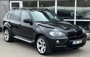 Melns BMW X5 2008 Radviliškis, ar dzinēja tilpumu 3.00 L un nobraukumu 384 tūkst. km par 9250 €, foto 5 vietnē AUTOMOTO.COM.LV