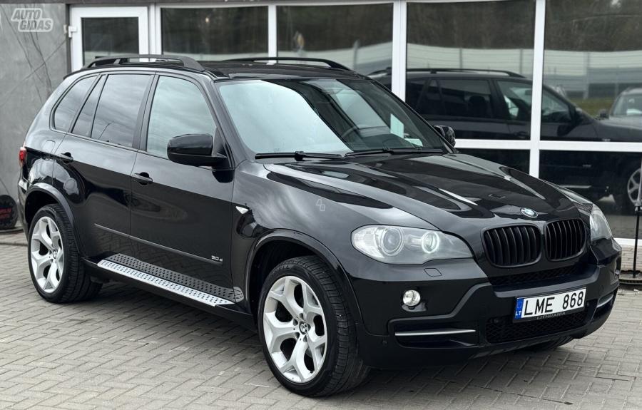 Melns BMW X5 2008 Radviliškis, ar dzinēja tilpumu 3.00 L un nobraukumu 384 tūkst. km par 9250 €, foto 5 vietnē AUTOMOTO.COM.LV