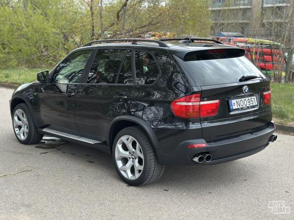 Melns BMW X5 2008 Viļņa, ar dzinēja tilpumu 3.00 L un nobraukumu 253 tūkst. km par 7299 €, foto 4 vietnē AUTOMOTO.COM.LV