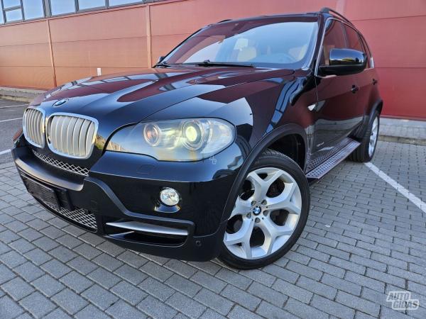 Black BMW X5 2008 in Kaunas, with an engine capacity of 3.00 L and mileage of 300 thousand km for 8250 €, photo 8 on AUTOMOTO.COM.LV