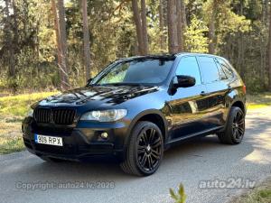 Melns BMW X5 2008 Tallina, ar dzinēja tilpumu 3.00 L un nobraukumu 408 tūkst. km par 7600 €, foto  vietnē AUTOMOTO.COM.LV