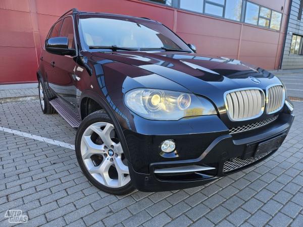 Melns BMW X5 2008 Kauņa, ar dzinēja tilpumu 3.00 L un nobraukumu 300 tūkst. km par 6950 €, foto 5 vietnē AUTOMOTO.COM.LV