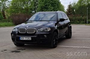 Melns BMW X5 2008 Jelgava, ar dzinēja tilpumu 3.00 L un nobraukumu 300 tūkst. km par 10400 €, foto 8 vietnē AUTOMOTO.COM.LV