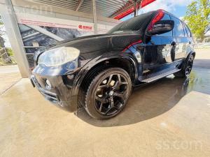Melns BMW X5 2008 Jelgava, ar dzinēja tilpumu 3.00 L un nobraukumu 448 tūkst. km par 6500 €, foto 6 vietnē AUTOMOTO.COM.LV