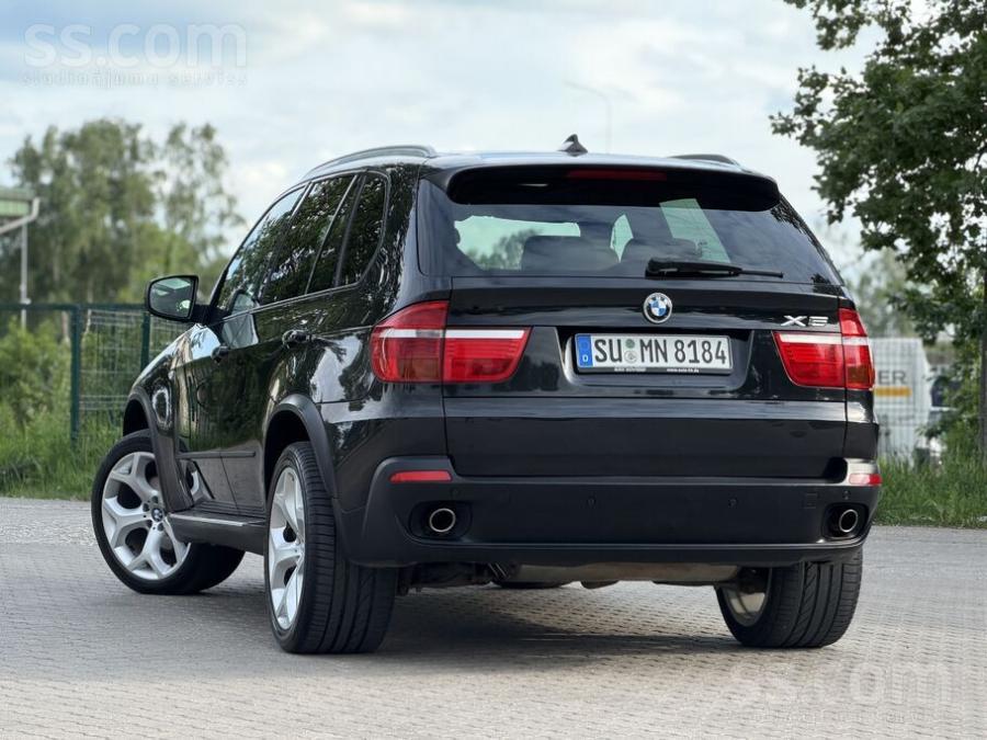 Melns BMW X5 2008 Rīga, ar dzinēja tilpumu 3.00 L un nobraukumu 0 tūkst. km par 10900 €, foto 5 vietnē AUTOMOTO.COM.LV