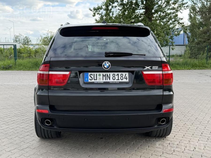 Melns BMW X5 2008 Rīga, ar dzinēja tilpumu 3.00 L un nobraukumu 0 tūkst. km par 10900 €, foto 6 vietnē AUTOMOTO.COM.LV