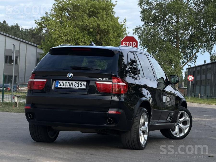 Melns BMW X5 2008 Rīga, ar dzinēja tilpumu 3.00 L un nobraukumu 0 tūkst. km par 10900 €, foto 7 vietnē AUTOMOTO.COM.LV
