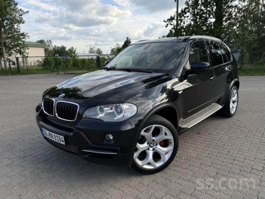 Melns BMW X5 2008 Rīga, ar dzinēja tilpumu 3.00 L un nobraukumu 0 tūkst. km par 10900 €, foto 8 vietnē AUTOMOTO.COM.LV