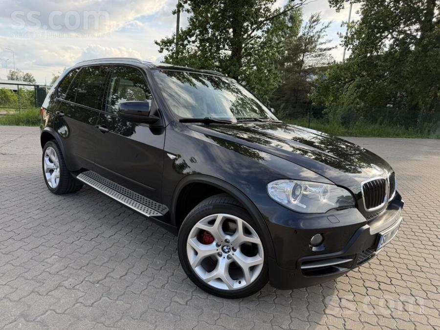 Melns BMW X5 2008 Rīga, ar dzinēja tilpumu 3.00 L un nobraukumu 0 tūkst. km par 10900 €, foto 10 vietnē AUTOMOTO.COM.LV