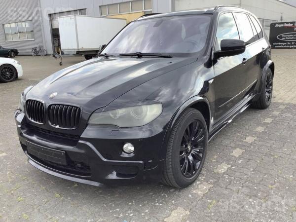 Melns BMW X5 2008 Rīga, ar dzinēja tilpumu 3.00 L un nobraukumu 292 tūkst. km par 8500 €, foto 2 vietnē AUTOMOTO.COM.LV