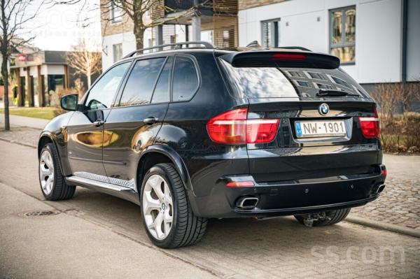 Melns BMW X5 2008 Rīga, ar dzinēja tilpumu 3.00 L un nobraukumu 0 tūkst. km par 6990 €, foto 6 vietnē AUTOMOTO.COM.LV