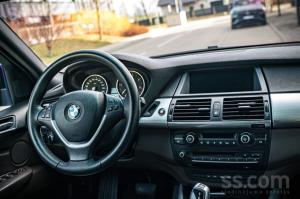 Black BMW X5 2008 in Riga, with an engine capacity of 3.00 L and mileage of 0 thousand km for 6990 €, photo 8 on AUTOMOTO.COM.LV