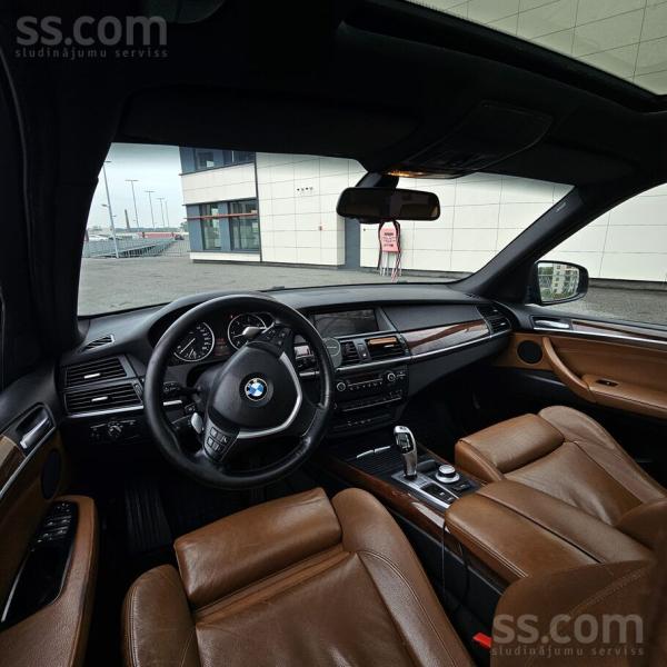 Melns BMW X5 2008 Rīga, ar dzinēja tilpumu 3.00 L un nobraukumu 327 tūkst. km par 7900 €, foto 7 vietnē AUTOMOTO.COM.LV