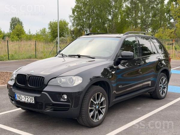 Melns BMW X5 2008 Rīga, ar dzinēja tilpumu 3.00 L un nobraukumu 338 tūkst. km par 7400 €, foto 3 vietnē AUTOMOTO.COM.LV