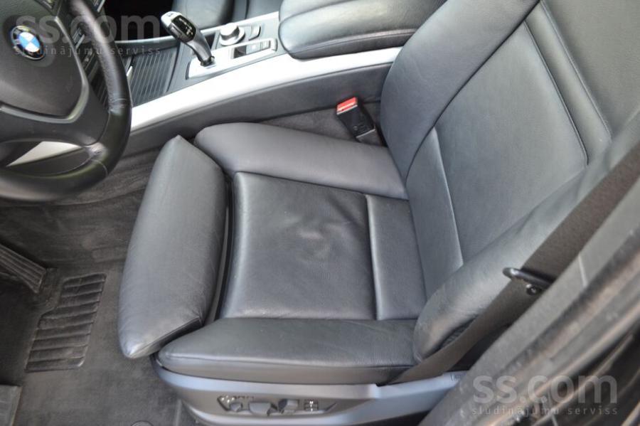Melns BMW X5 2008 Rīga, ar dzinēja tilpumu 3.00 L un nobraukumu 330 tūkst. km par 8950 €, foto 15 vietnē AUTOMOTO.COM.LV