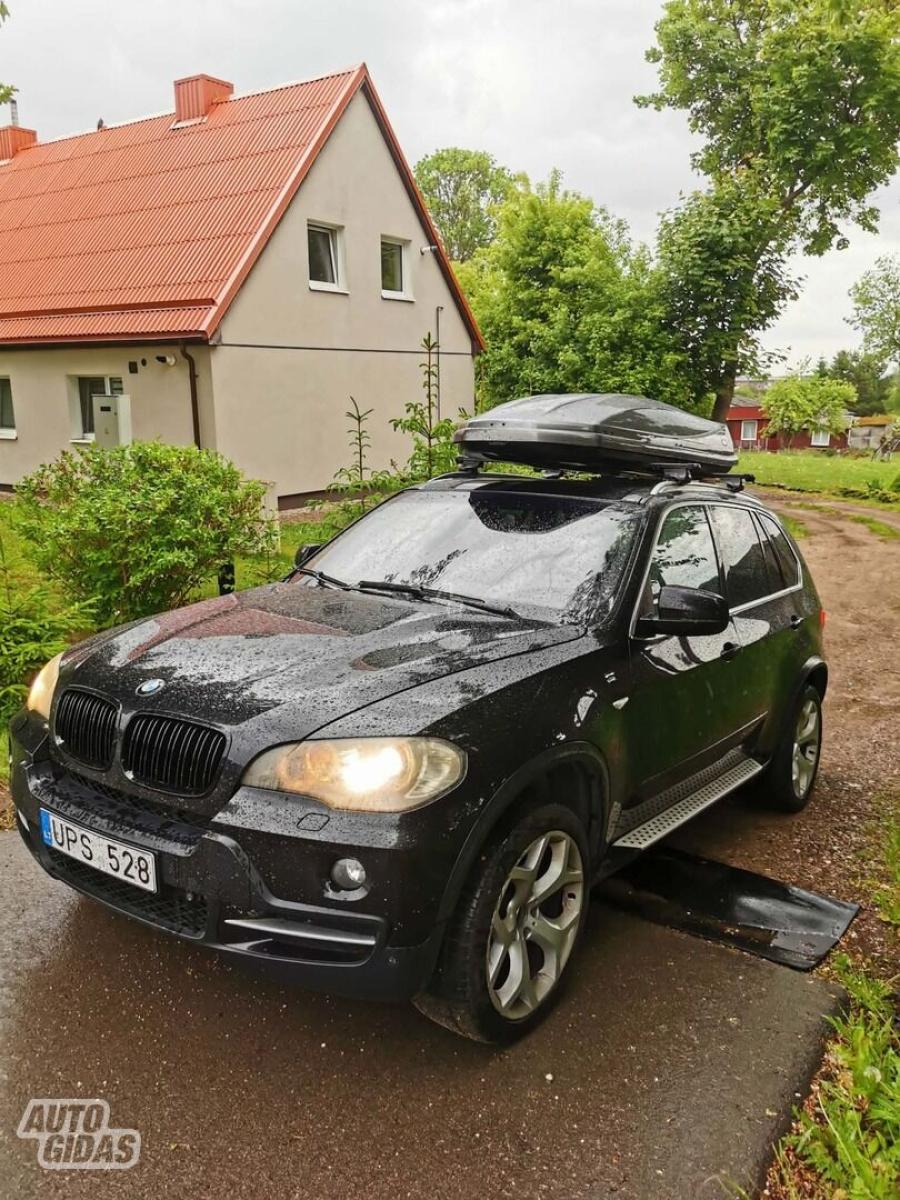 Черный БМВ Х5 2008 в Клайпеда, объемом двигателя 3.00 л и пробегом 426 тыс. км за 8900 €, фото 16 на AUTOMOTO.COM.LV