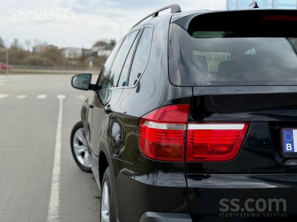 Melns BMW X5 2008 Rēzekne, ar dzinēja tilpumu 3.00 L un nobraukumu 323 tūkst. km par 10490 €, foto 6 vietnē AUTOMOTO.COM.LV
