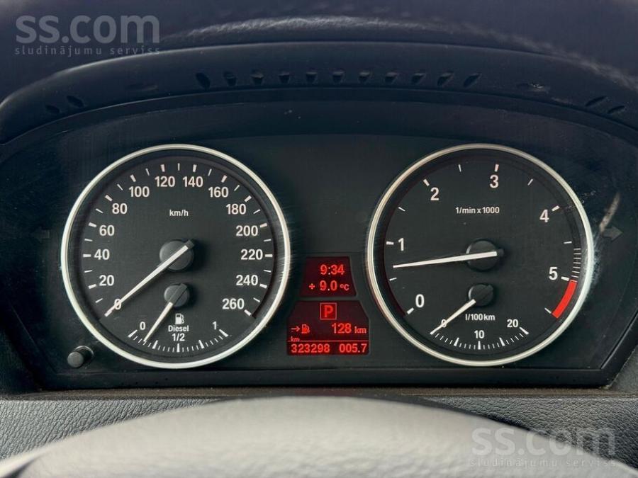 Черный БМВ Х5 2008 в Резекне, объемом двигателя 3.00 л и пробегом 323 тыс. км за 10490 €, фото 22 на AUTOMOTO.COM.LV
