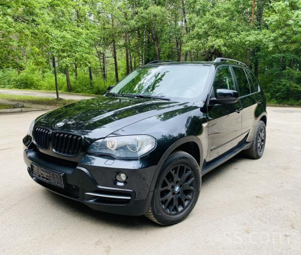 Melns BMW X5 2008 Rīga, ar dzinēja tilpumu 3.00 L un nobraukumu 0 tūkst. km par 8999 €, foto 2 vietnē AUTOMOTO.COM.LV