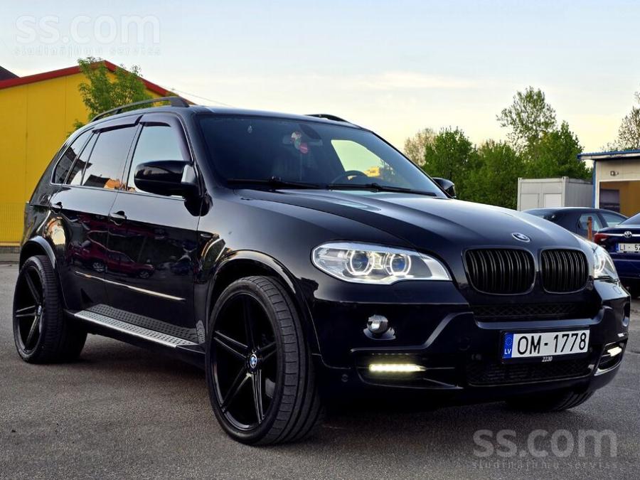 Melns BMW X5 2008 Rīga, ar dzinēja tilpumu 3.00 L un nobraukumu 0 tūkst. km par 10770 €, foto 3 vietnē AUTOMOTO.COM.LV