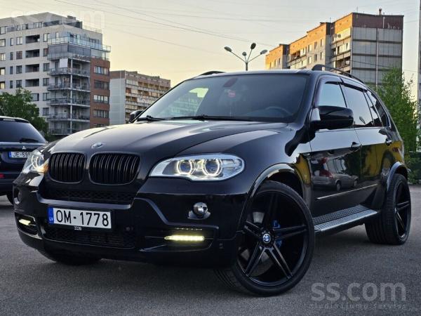 Melns BMW X5 2008 Rīga, ar dzinēja tilpumu 3.00 L un nobraukumu 0 tūkst. km par 10770 €, foto 5 vietnē AUTOMOTO.COM.LV