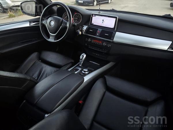 Melns BMW X5 2008 Rīga, ar dzinēja tilpumu 3.00 L un nobraukumu 0 tūkst. km par 10770 €, foto 10 vietnē AUTOMOTO.COM.LV