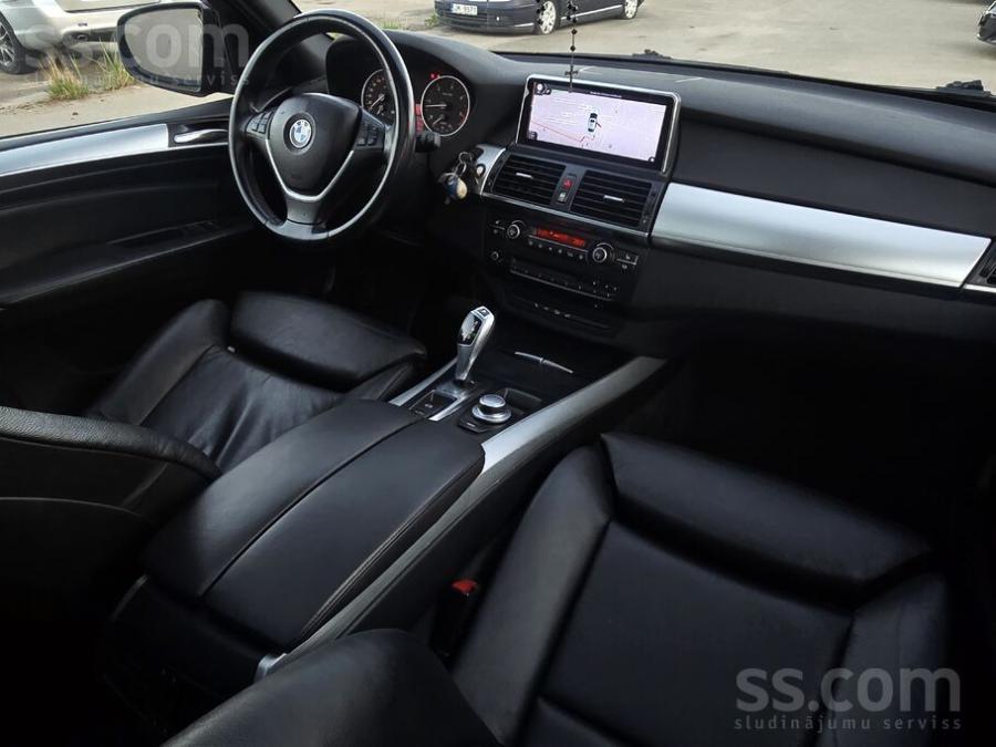 Melns BMW X5 2008 Rīga, ar dzinēja tilpumu 3.00 L un nobraukumu 0 tūkst. km par 10770 €, foto 11 vietnē AUTOMOTO.COM.LV
