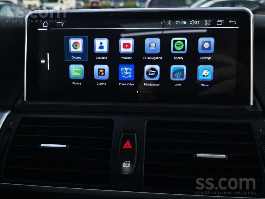 Melns BMW X5 2008 Rīga, ar dzinēja tilpumu 3.00 L un nobraukumu 0 tūkst. km par 10770 €, foto 16 vietnē AUTOMOTO.COM.LV