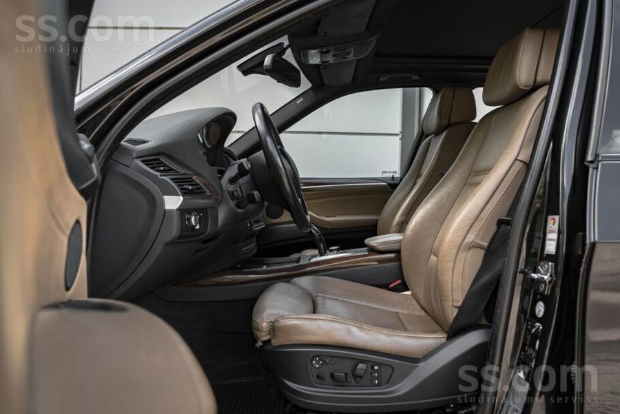 Melns BMW X5 2008 Rīga, ar dzinēja tilpumu 3.00 L un nobraukumu 352 tūkst. km par 7500 €, foto 8 vietnē AUTOMOTO.COM.LV