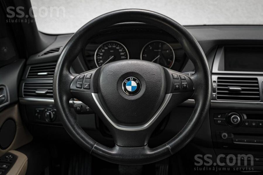 Melns BMW X5 2008 Rīga, ar dzinēja tilpumu 3.00 L un nobraukumu 352 tūkst. km par 7500 €, foto 18 vietnē AUTOMOTO.COM.LV